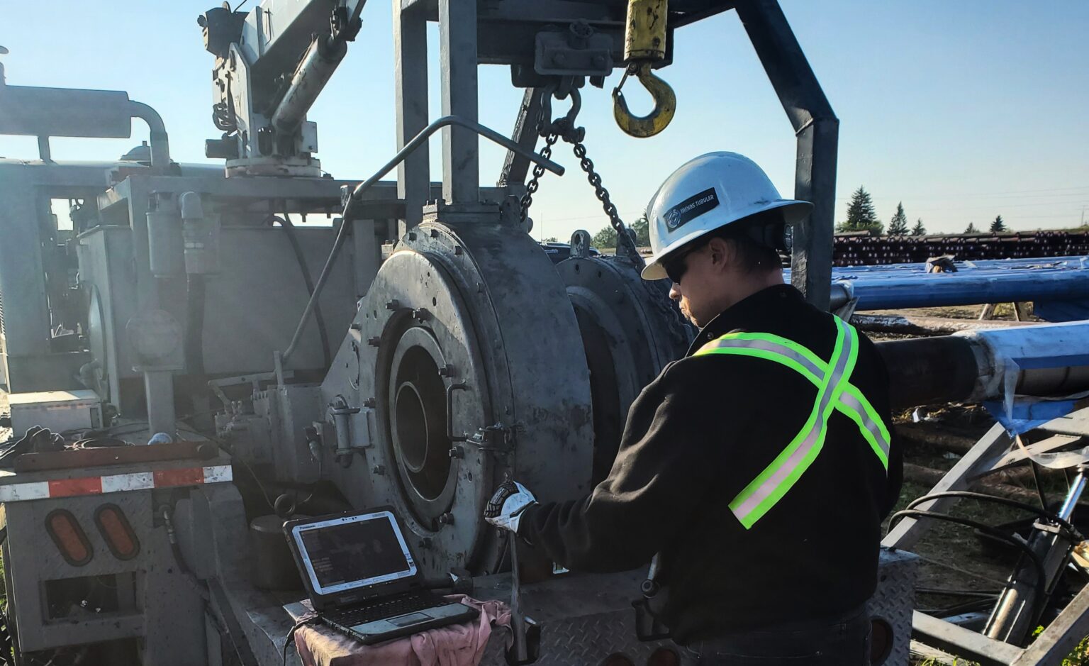 Mobile Bucking Equipment in Bonnyville